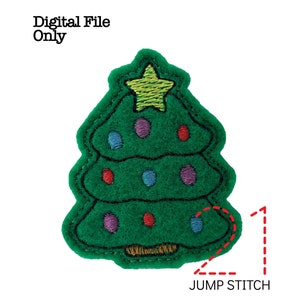 ITH Christmas Tree Finger Puppet *DIGITAL FILE* 4x4 5x7 Machine ...