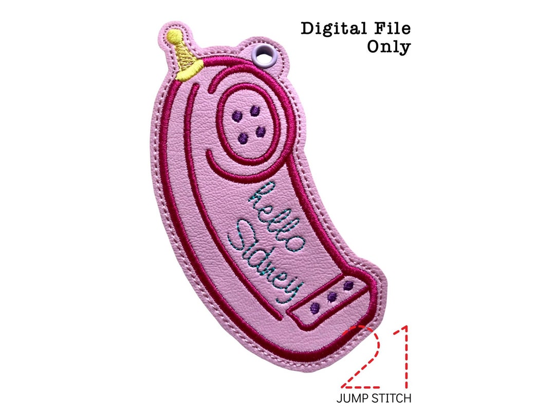 ITH Hello Sidney Ornament *DIGITAL FILE* in the Hoop Embroidery Design ...