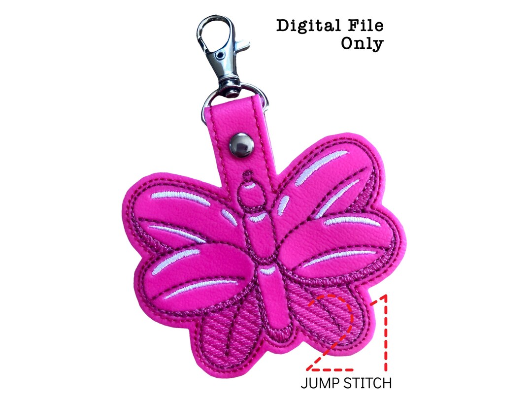 ITH Butterfly Balloon Animal Fob *DIGITAL FILE* in the Hoop Embroidery ...