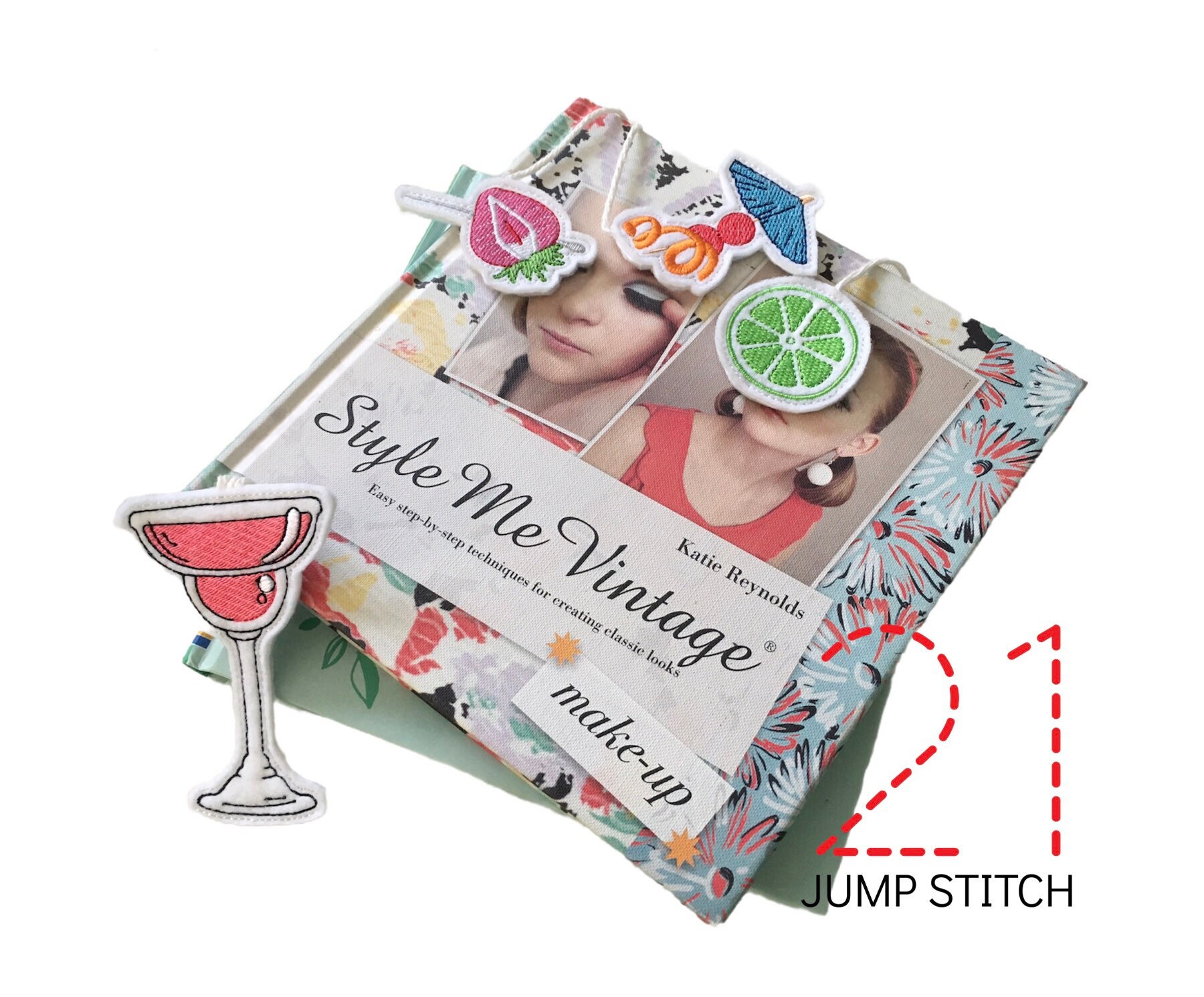 ITH Cocktail Mixers DIGITAL FILE In The Hoop Bookmark/Feltie | Etsy