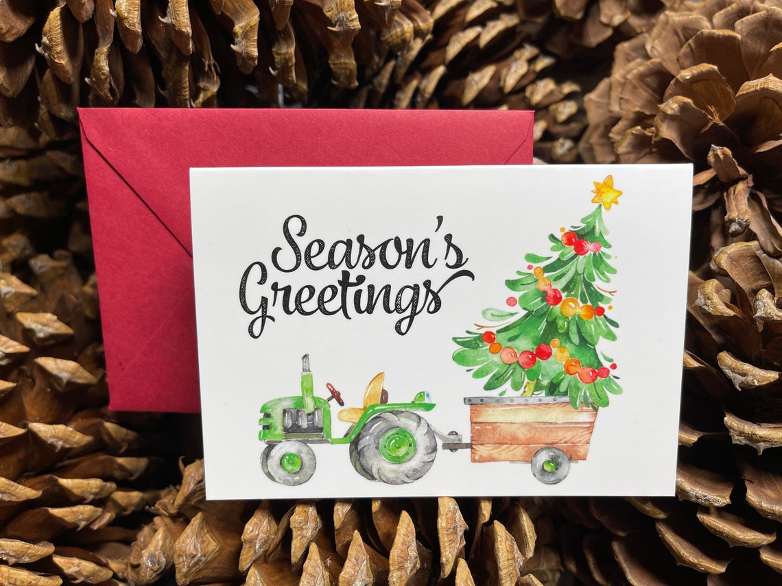 Set of 6 Greeting Cards With Envelopes Blank Greeting Cards | Etsy