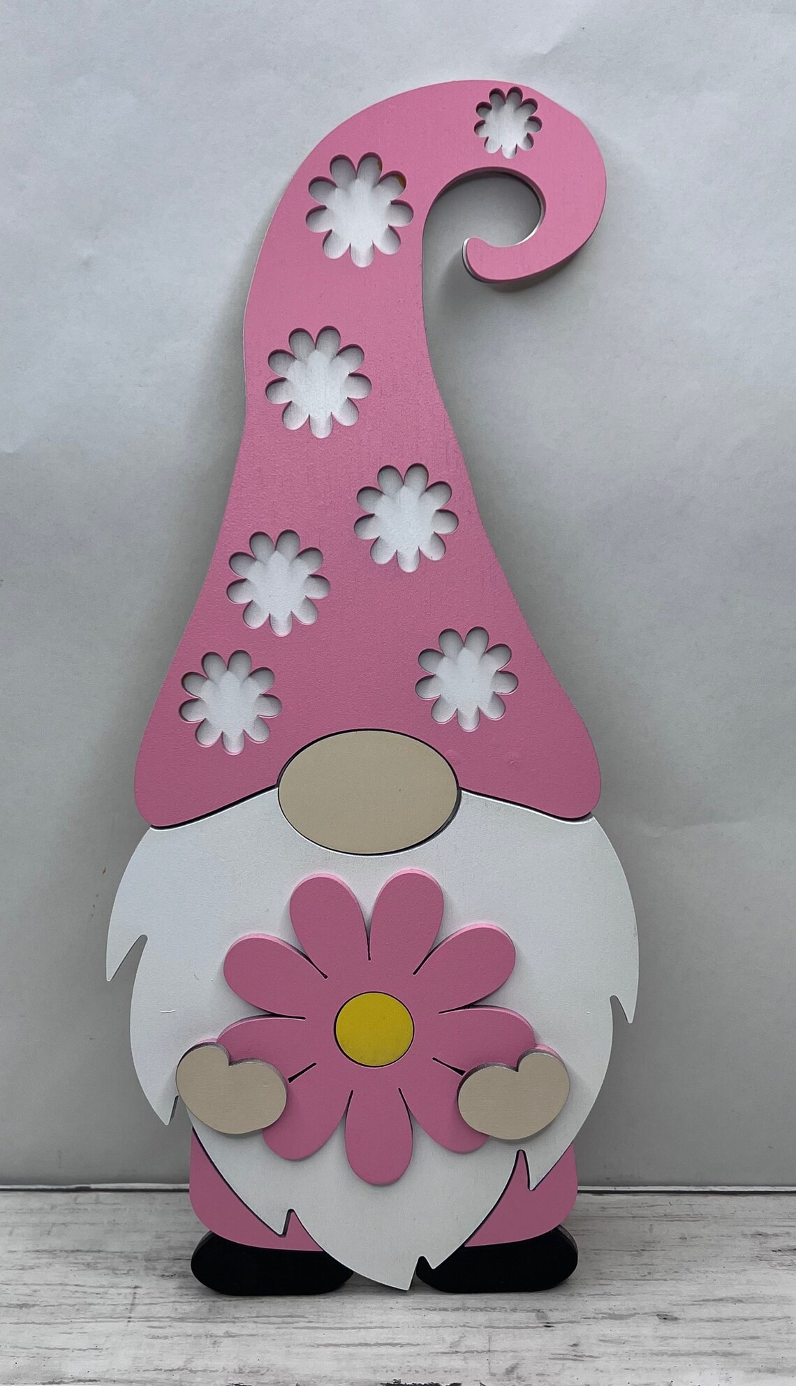 Spring Gnome Decor / Spring Gnome / Spring Gnome Wall Hanging - Etsy