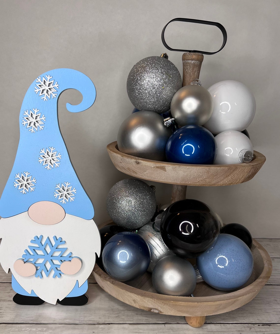 Christmas Gnome / Christmas Snowflake Gnome / Snowflake Gnome - Etsy