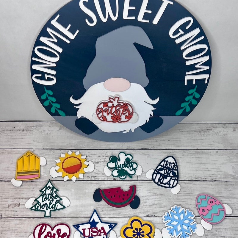Gnome Sign - Etsy