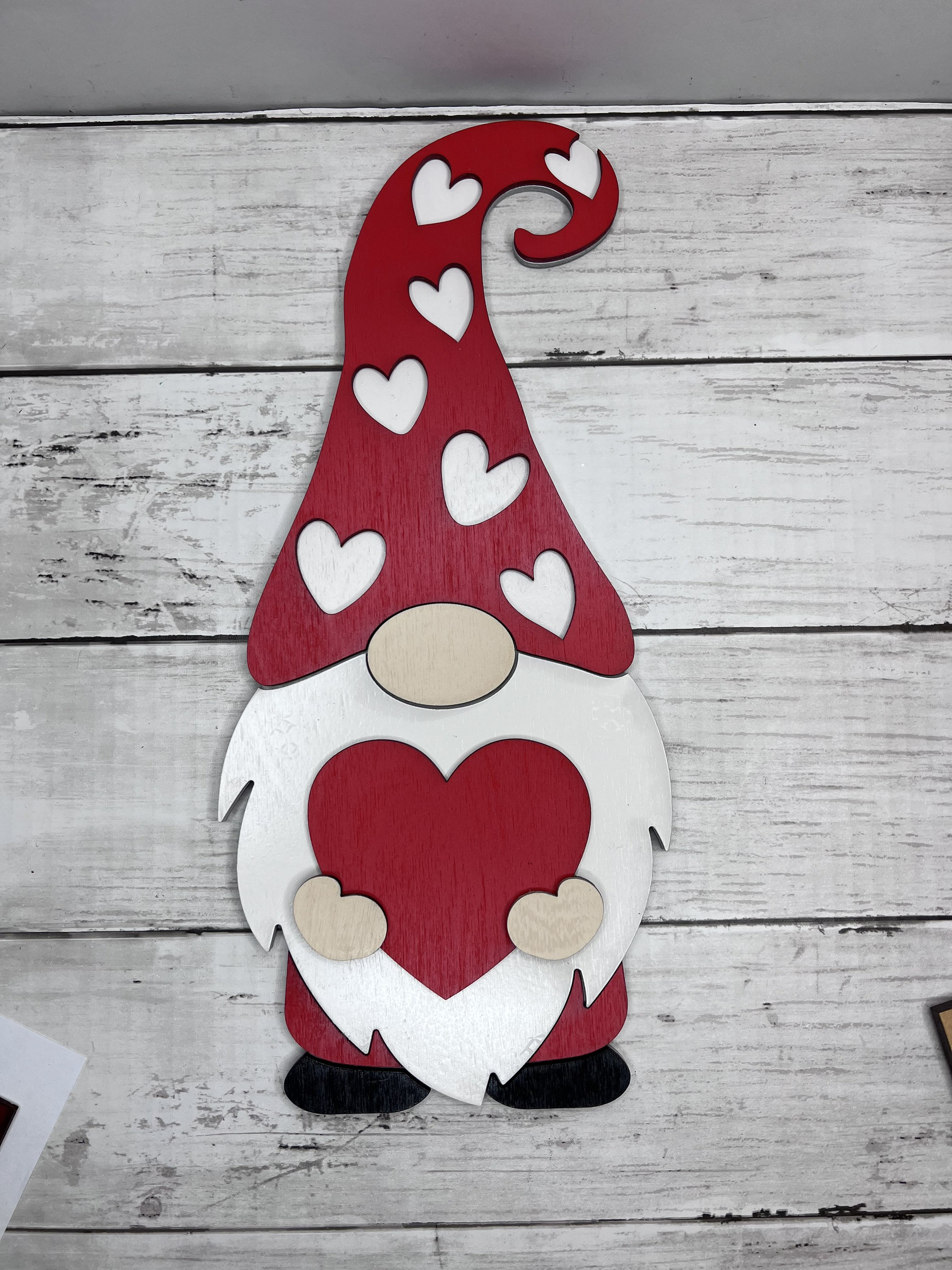Valentine Gnome Decor / Valentine Gnome / Valentine Gnome Wall - Etsy