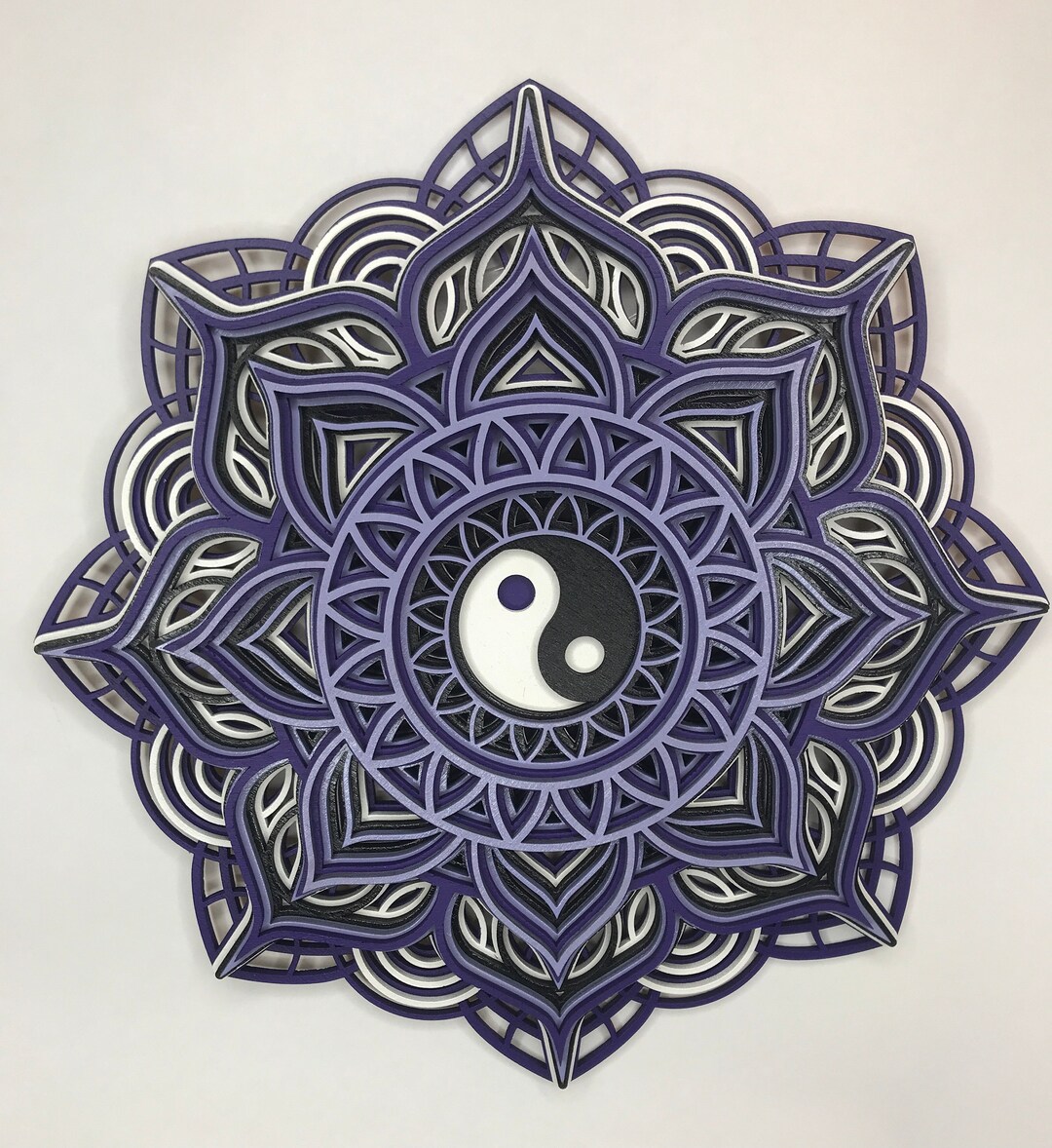 Mandala Wall Hanging / Mandala Designs / Mandala Decor / Ying Yang ...