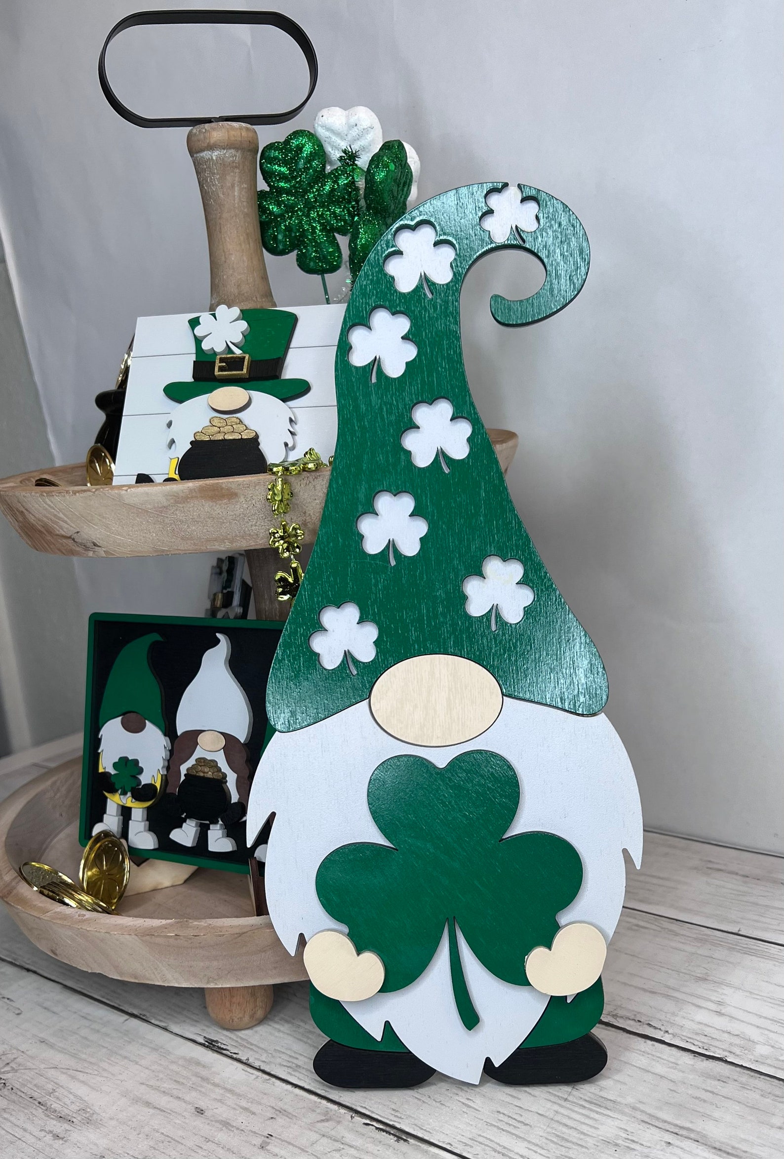 St Patrick's Day Gnome Decor / St Patrick's Day Gnome - Etsy