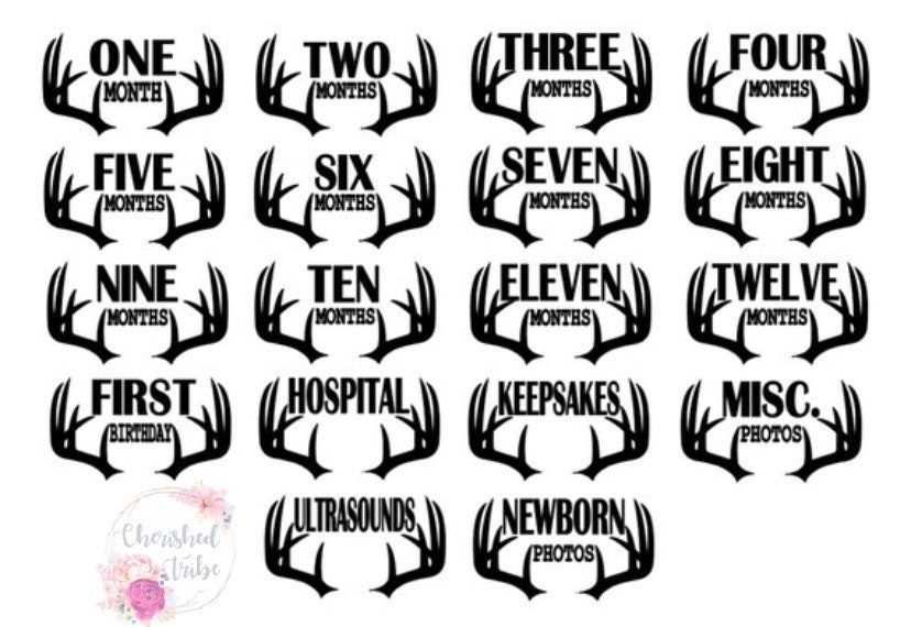 Deer - First Year Photo Box | Baby Memory Box | Photo Album | Baby ...