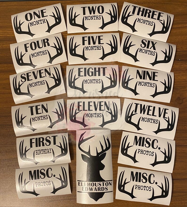 Deer - First Year Photo Box | Baby Memory Box | Photo Album | Baby ...