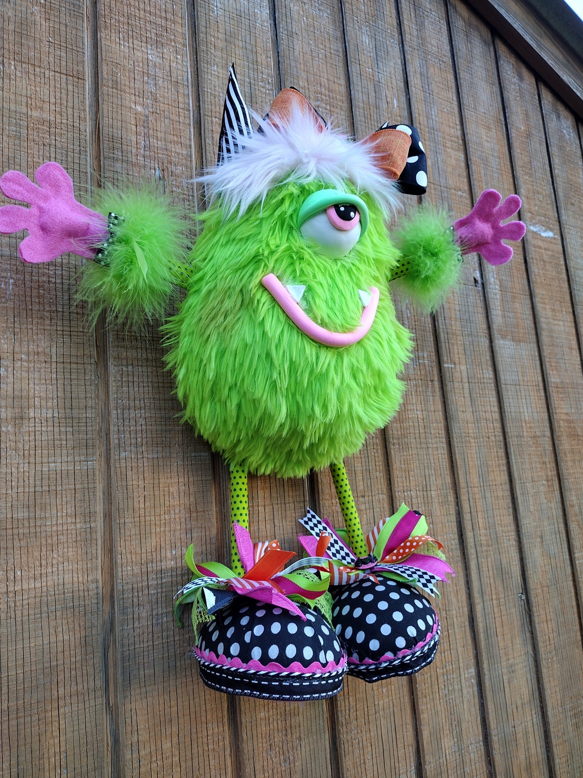 Halloween Monster, Whimsy Monster, Halloween Decor, Monster Decor ...