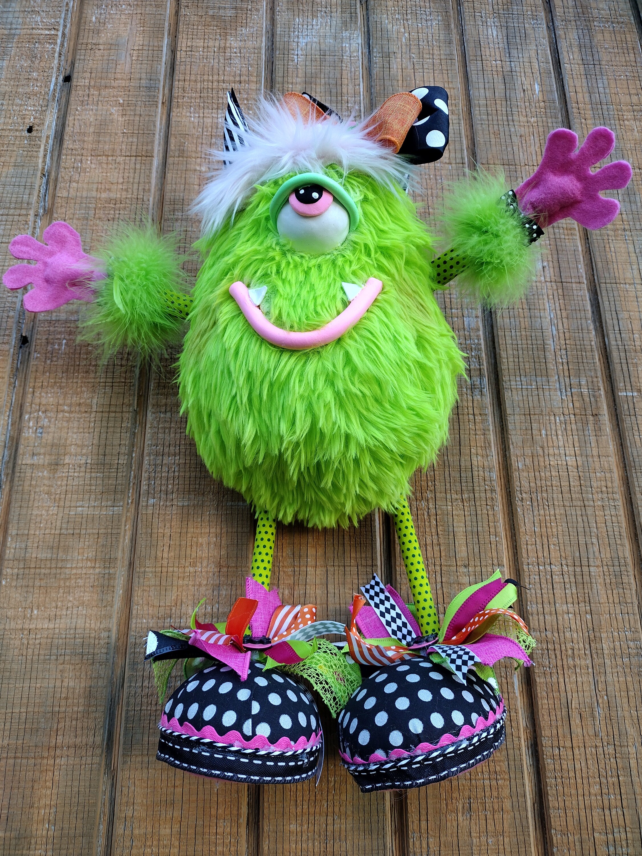 Halloween Monster, Whimsy Monster, Halloween Decor, Monster Decor ...