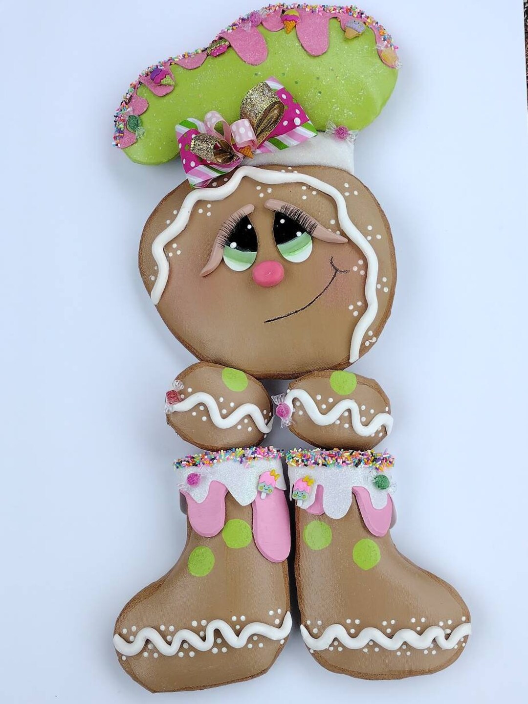 Gingerbread Wreath Attachment, Gingerbread Whimsical, Candyland ...