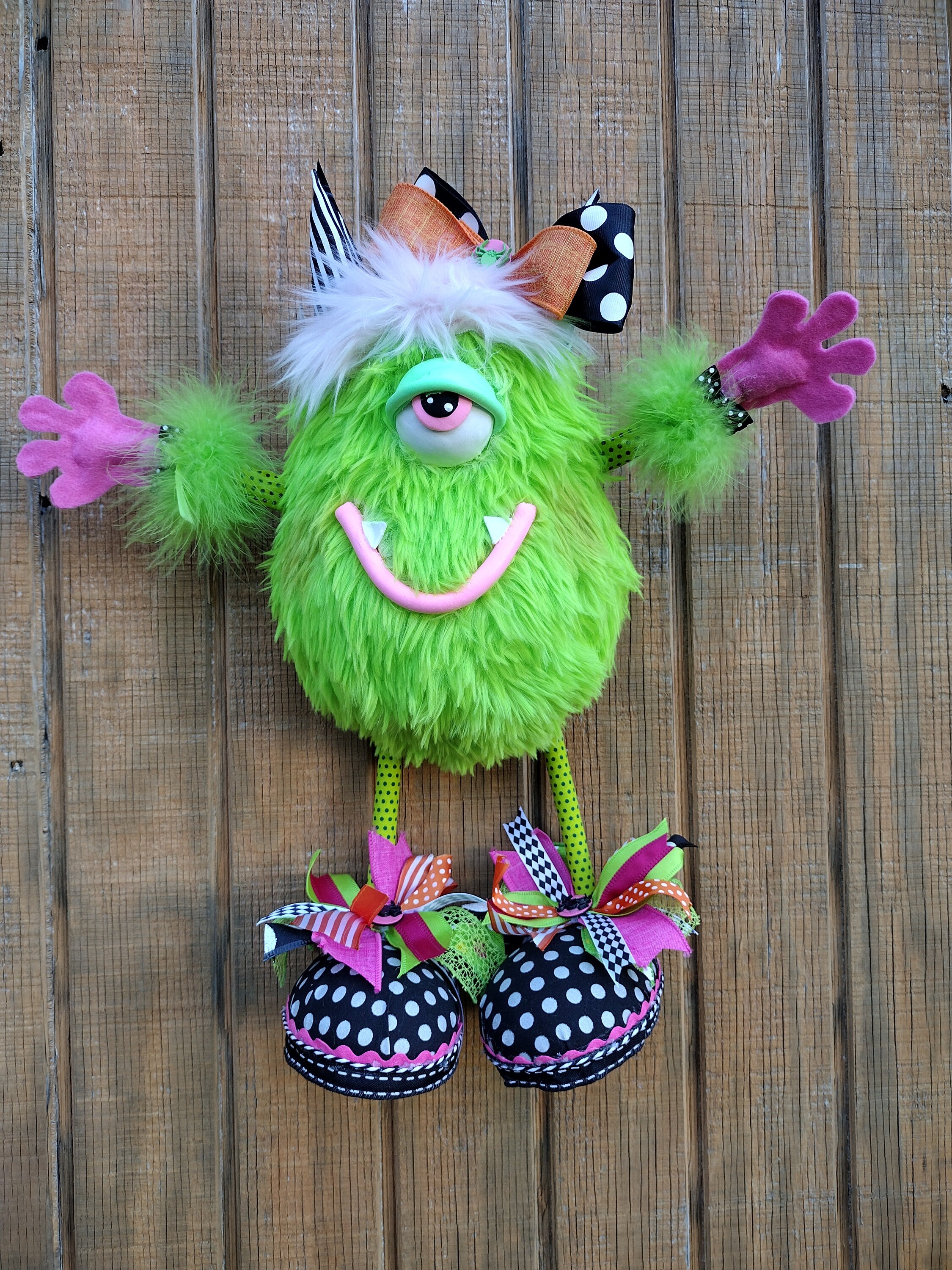 Halloween Monster, Whimsy Monster, Halloween Decor, Monster Decor ...