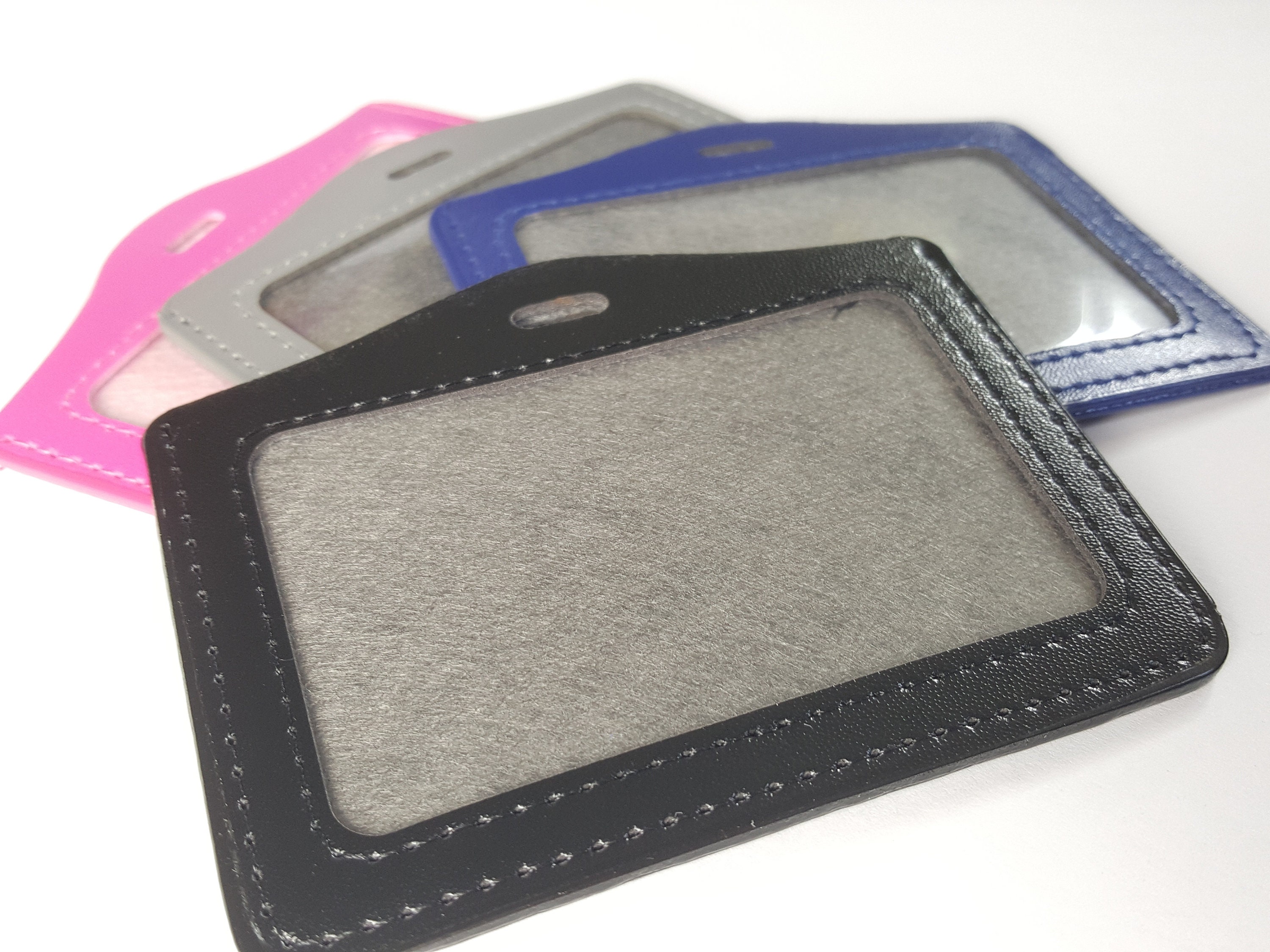 Horizontal ID Card Holder. Student Teacher Classroom or - Etsy