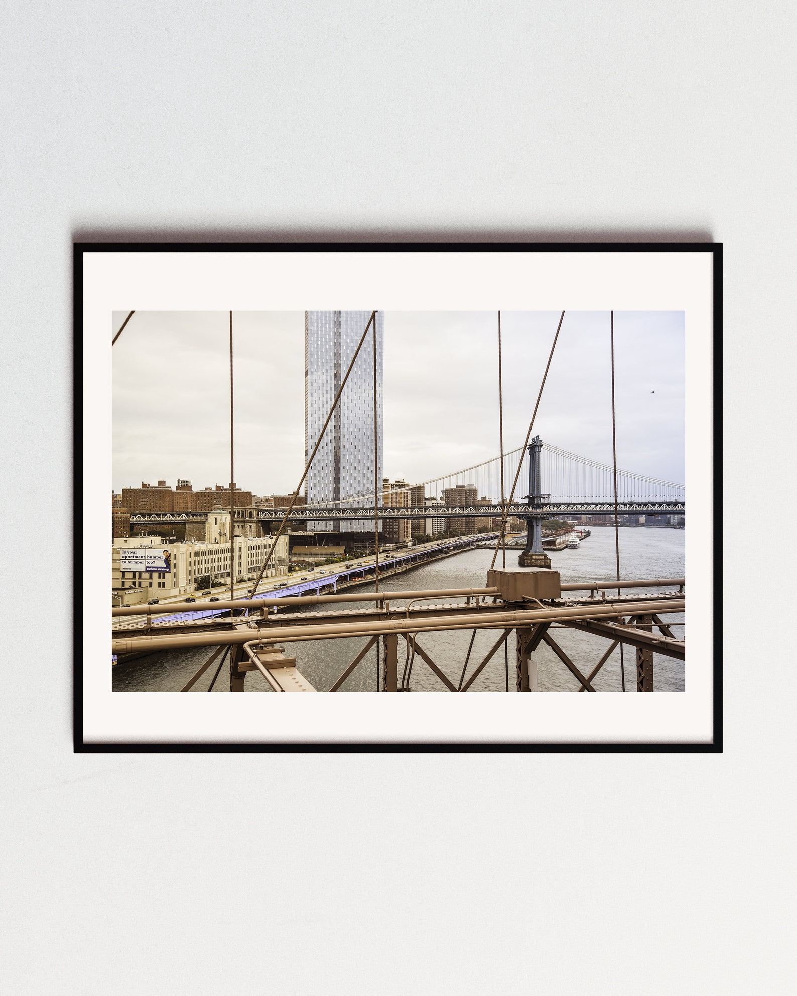 Brooklyn Bridge Print, New York Poster, High Quality Jpg Files, Travel ...