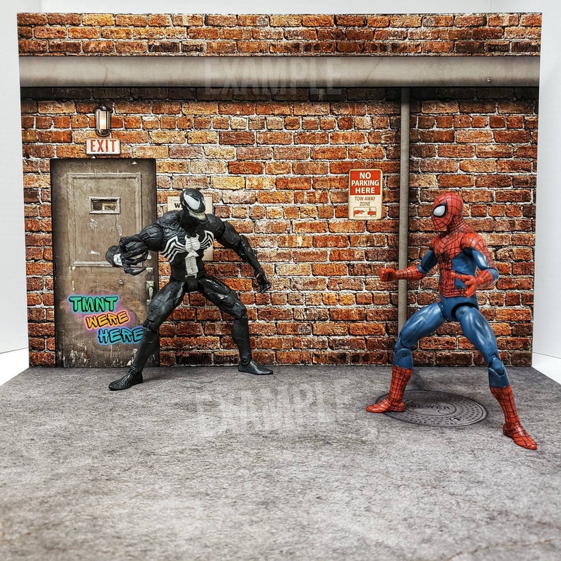 Backdrop Diorama For Action Figures 1 12 Scale 6 Etsy