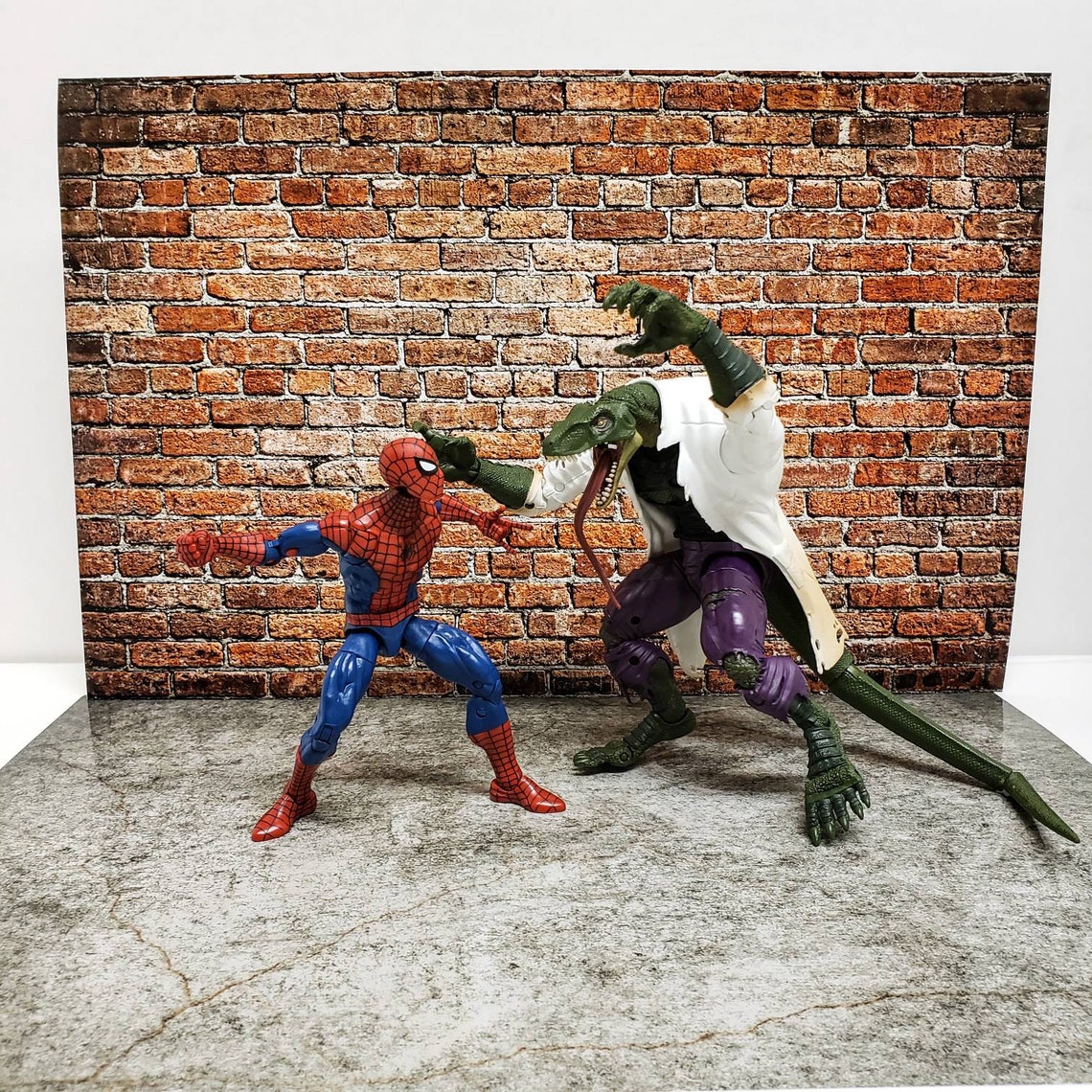 Backdrop Wall Diorama for Action Figures | Etsy