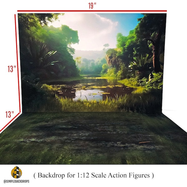 Swamp Backdrop - Etsy