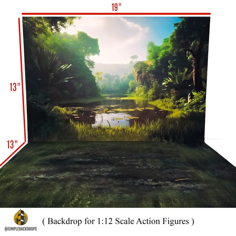 Swamp Backdrop - Etsy