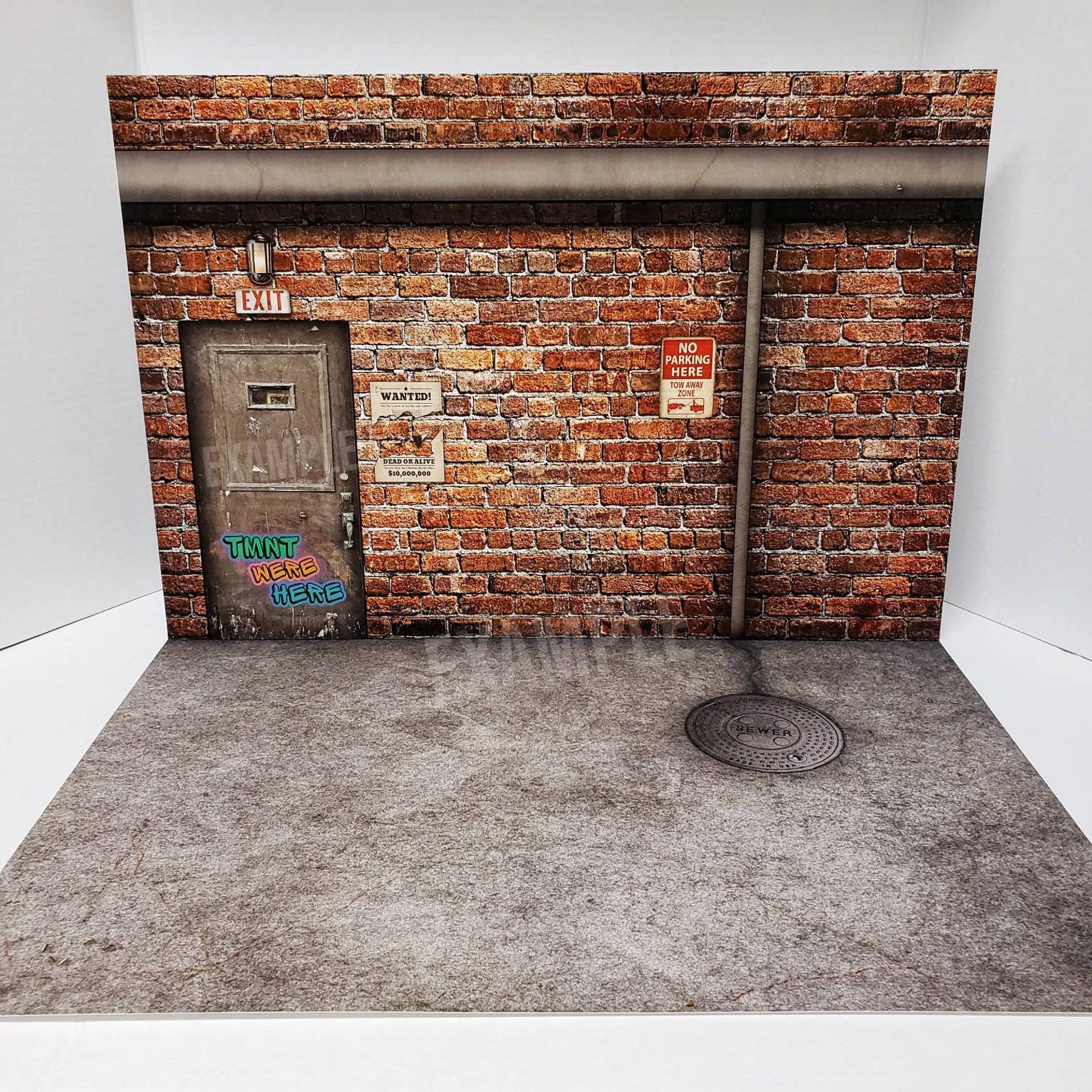 Backdrop Diorama For Action Figures 1 12 Scale 6 Etsy