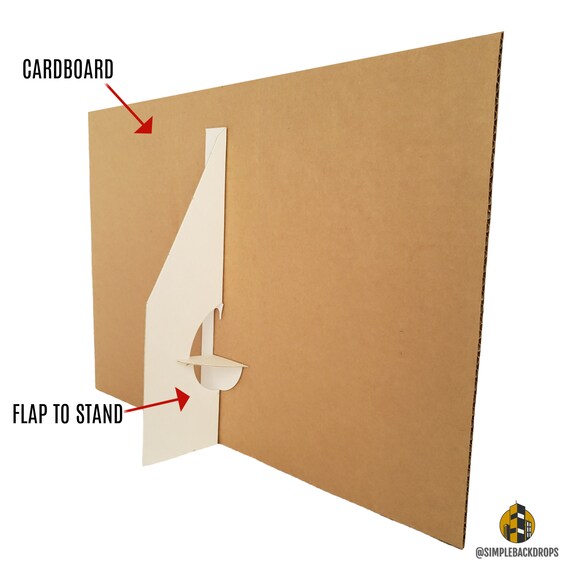 City Diorama Background Construction Paper