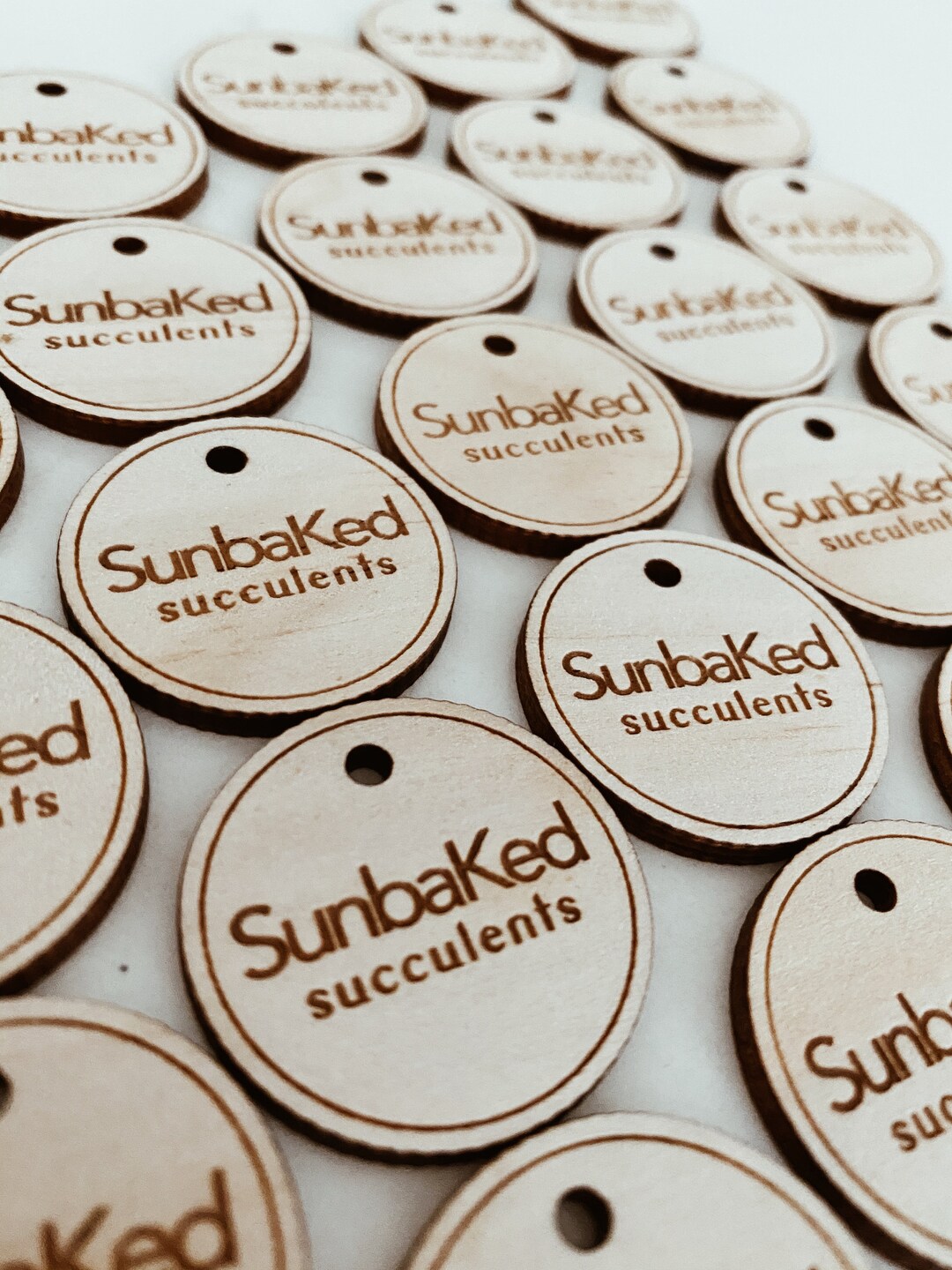 Custom Double Sided Tag for Laura - 40mm and 50mm - Etsy Australia