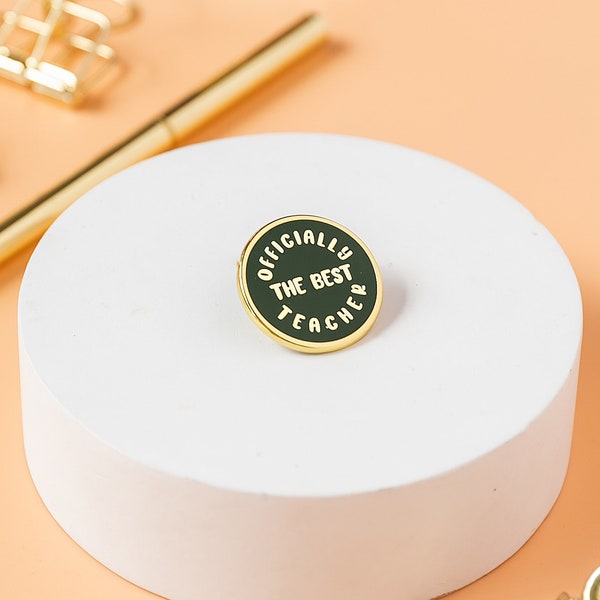 Teacher Pin - Etsy