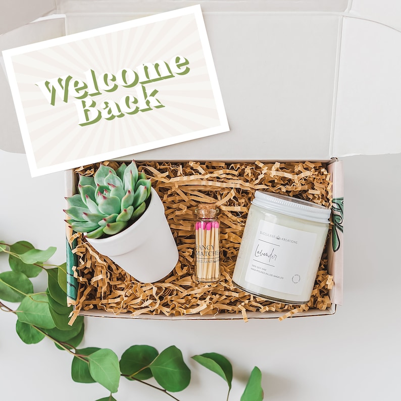 Welcome Back Gift Box Welcome Back to Work Coworker Gift - Etsy Ireland