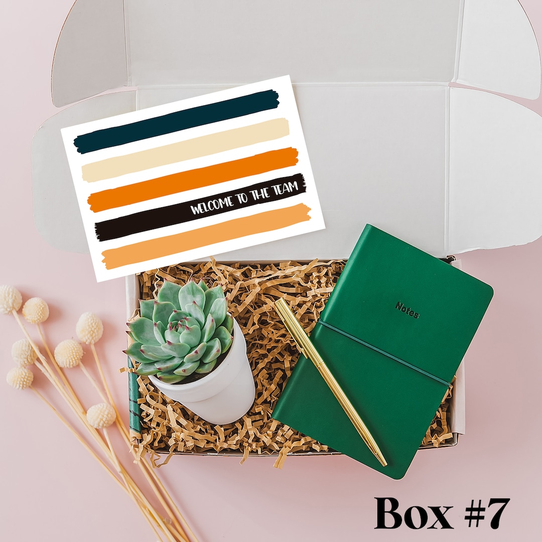 Welcome to the Team Gift Box, New Team Member Gift Box ...