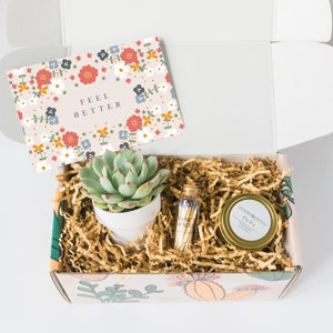 GET WELL Care Package Get Well Gift Care Package Get Well Gift Basket ...