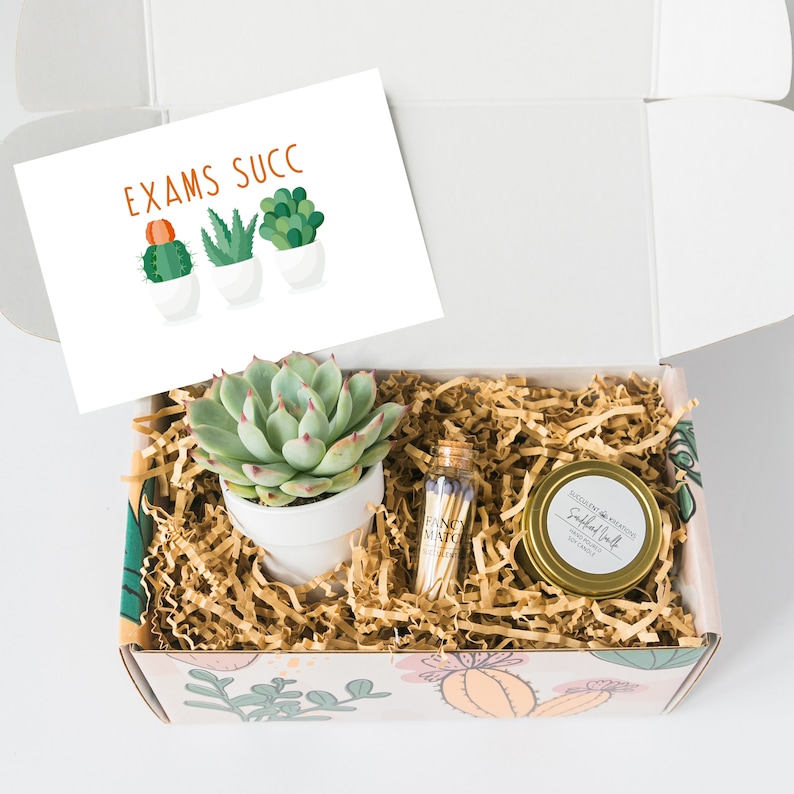 Final Exams Gift Box - Exam Care Package - Gift for Student - College ...