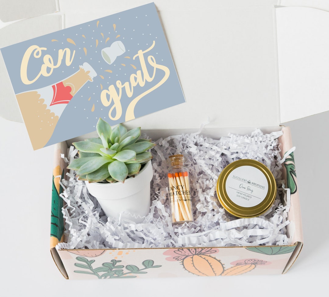 Congrats Gift Congratulations Gift Box Personalized Gift Care Package ...