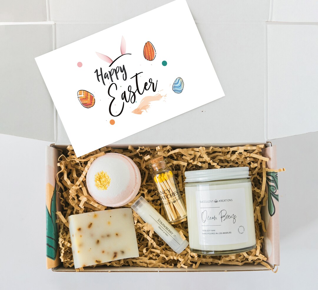 EASTER SPA Gift BOX Self Care Gift Box Easter Gift Ideas for Her Mom ...