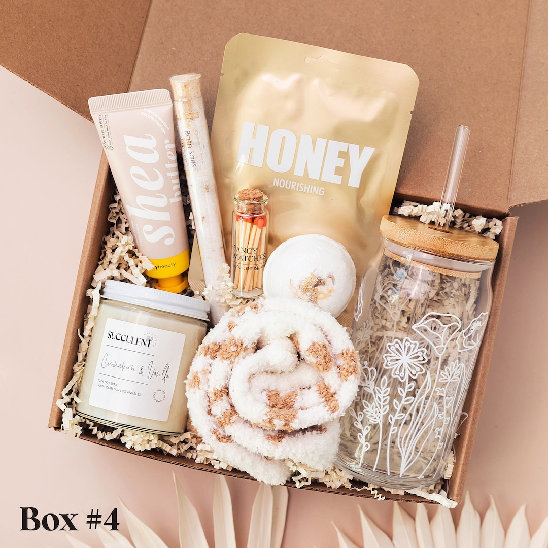 Self Care Box, Self Care Kit, Care Package, Gift Box for for Her, Hygge ...