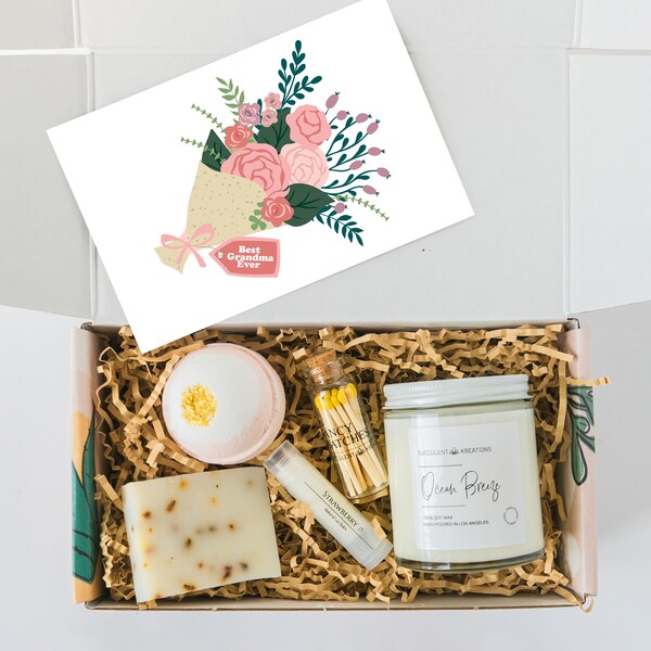 Grandma Gift Birthday Box Etsy grandma-gift-birthday-box-etsy