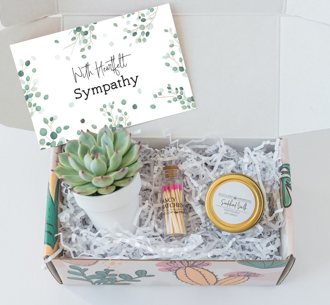 Sympathy Box, Sorry Gift Box, Sorry for Your Loss, Condolence Gift ...