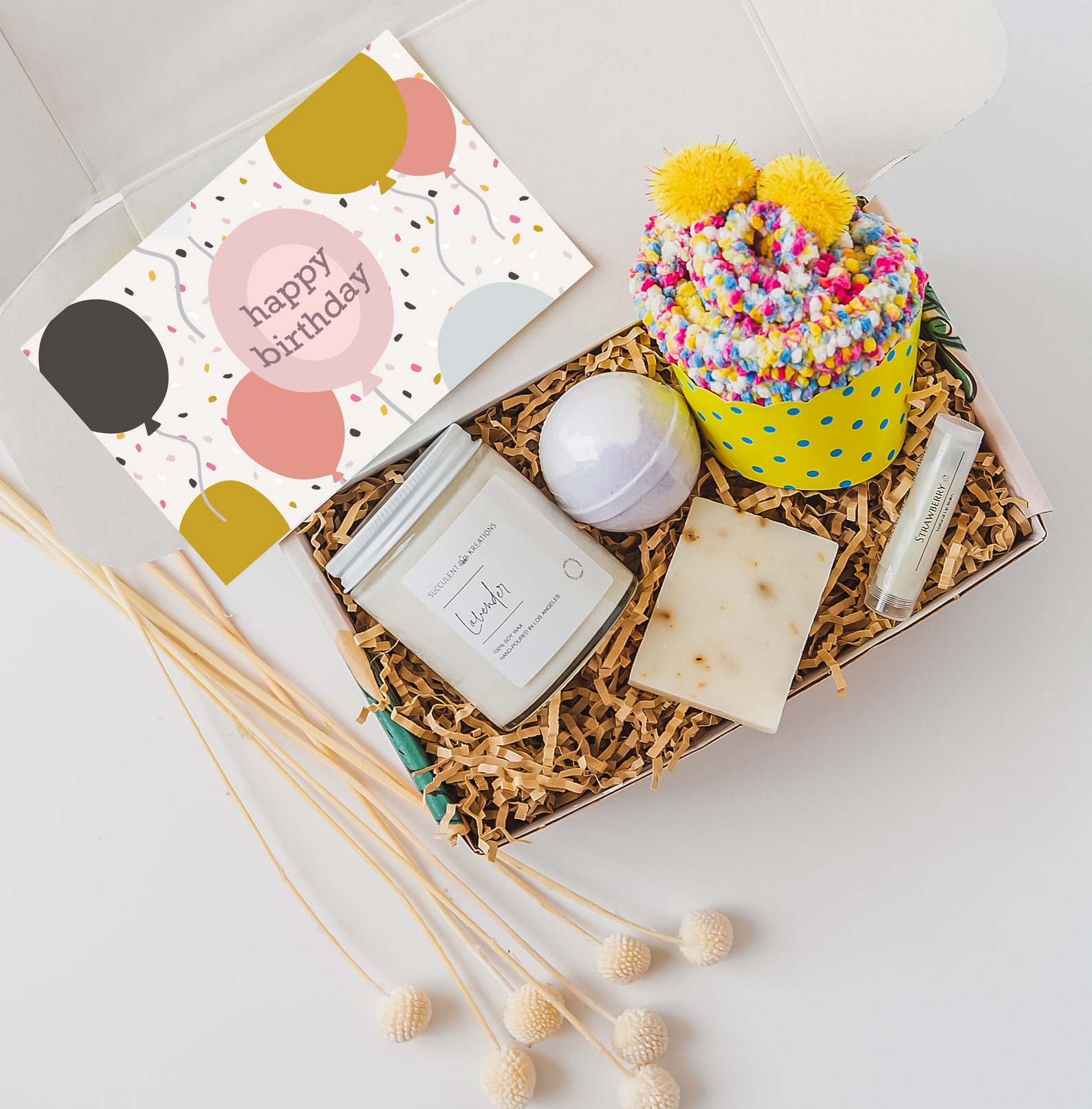 Happy Birthday Gift Box, Custom Birthday Gift Box, Birthday Gift Box ...