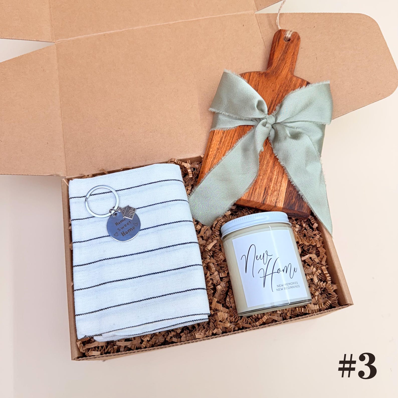New Home Gift Box, First Home Gift Basket, New Homeowner Gift, Realtor ...