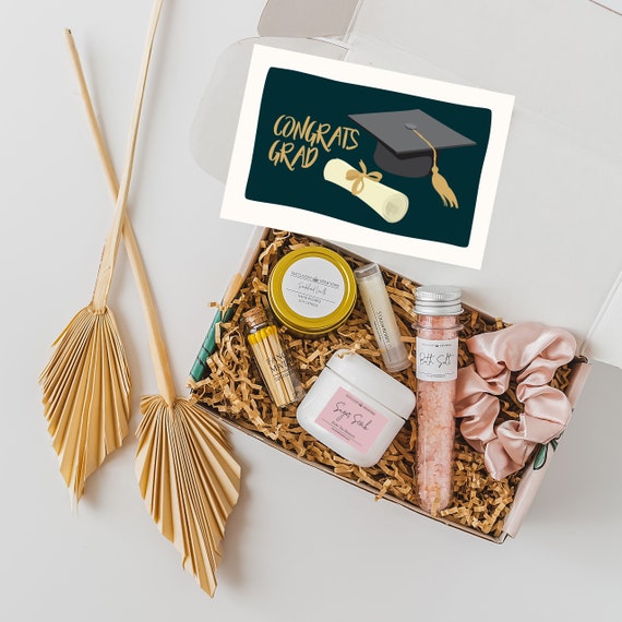 Congratulations Gift Box Graduation Gift Candle Gift Box - Etsy