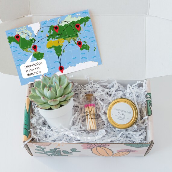 BEST FRIEND GIFT Friendship Gift Box Personalized Long | Etsy