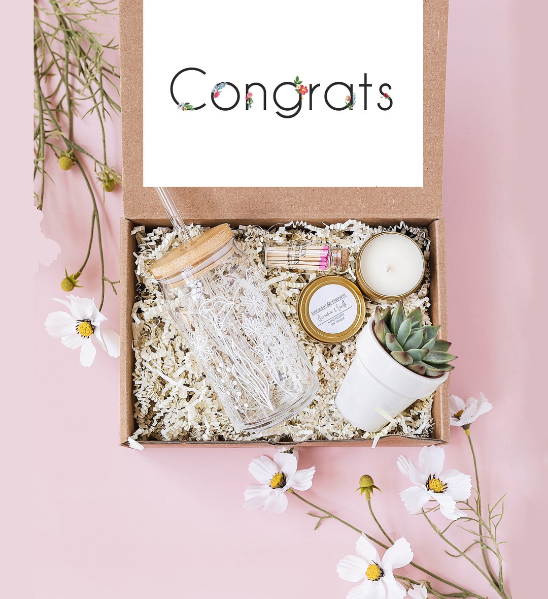 Congratulations Gift Box, New Job Gift, Coworker Gift Box, Job ...