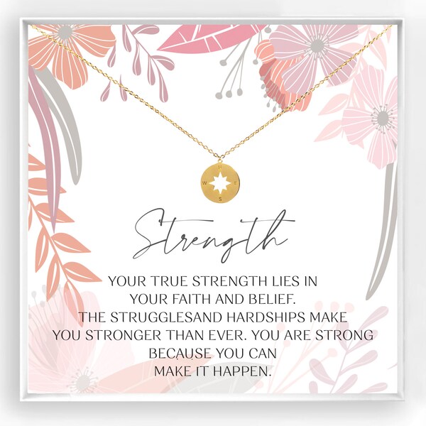 Strength Necklace - Etsy