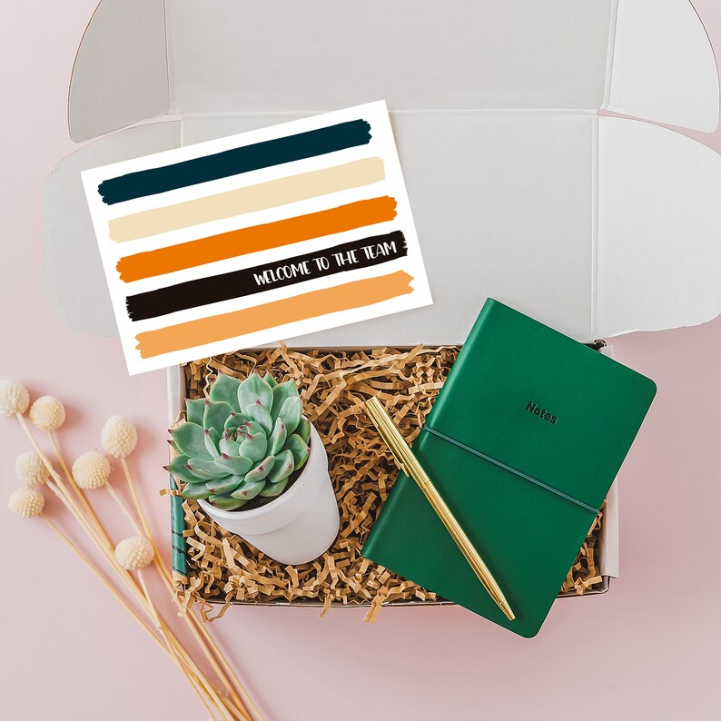 Welcome to the Team Gift Box New Team Member Gift Box - Etsy