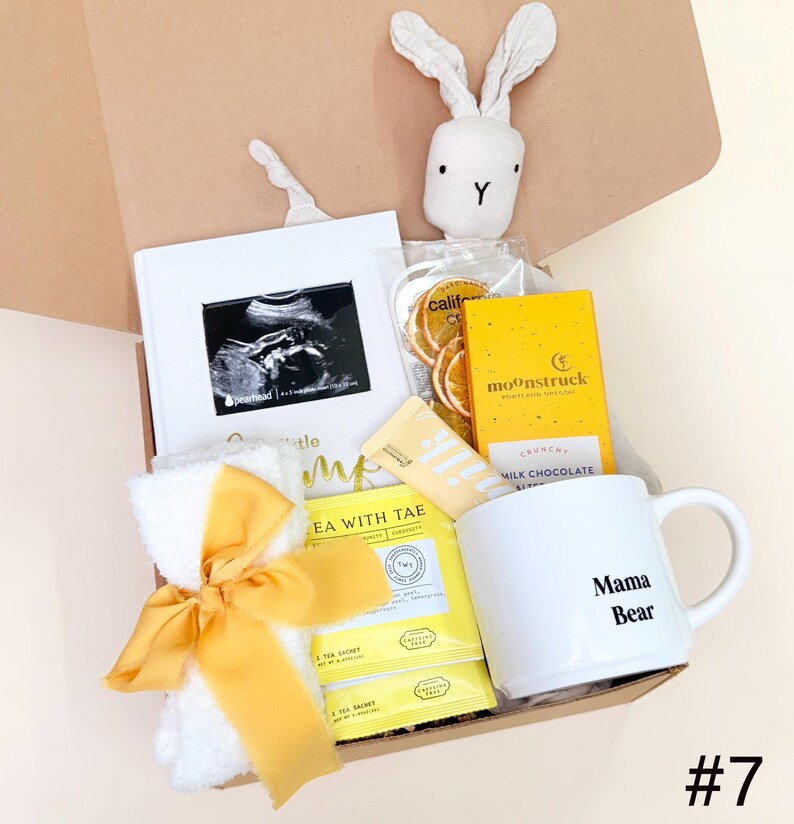 New Parents Gift Box, New Mom and Dad Gift, New Baby Gift Box ...