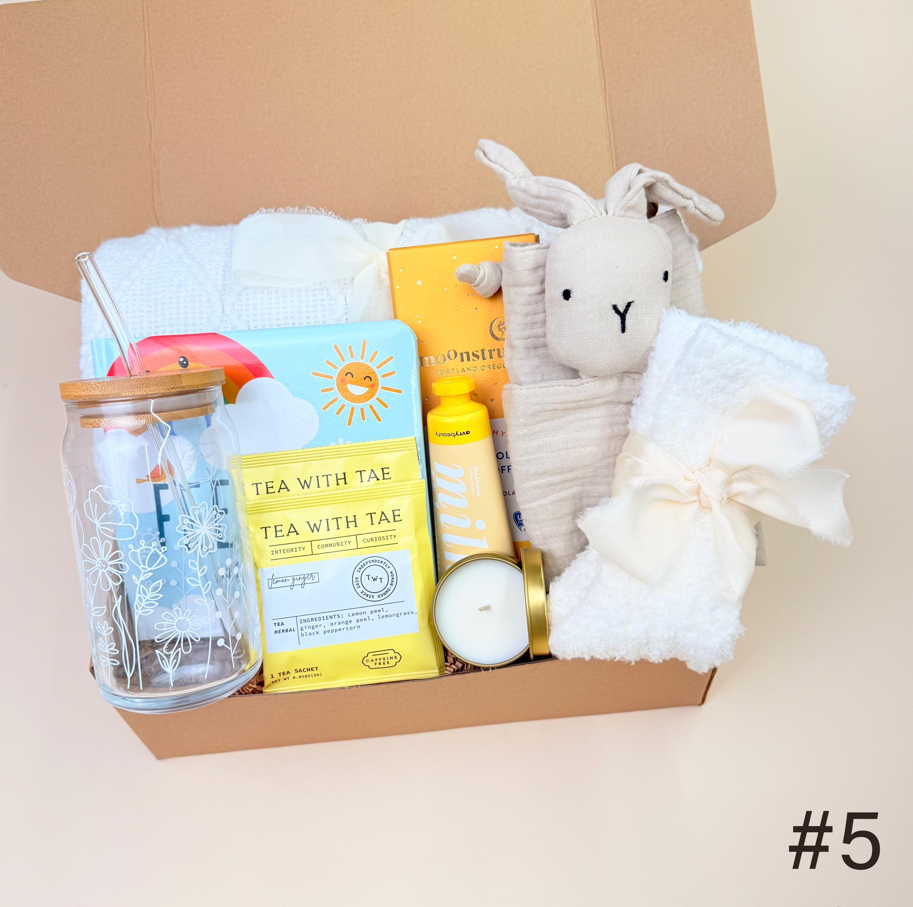 New Parents Gift Box, New Mom and Dad Gift, New Baby Gift Box ...