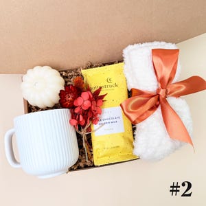 Hygge Fall Gift Box, Cozy Fall Gift Set, Care Package for Her, Harvest ...