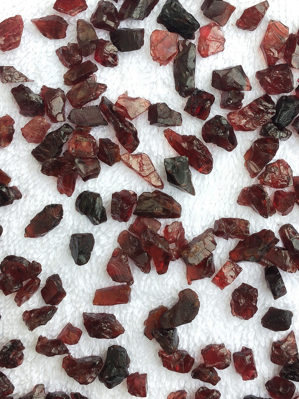 Precious Hessonite Gomed Rough ___ Raw Hessonite ___ Uncut - Etsy