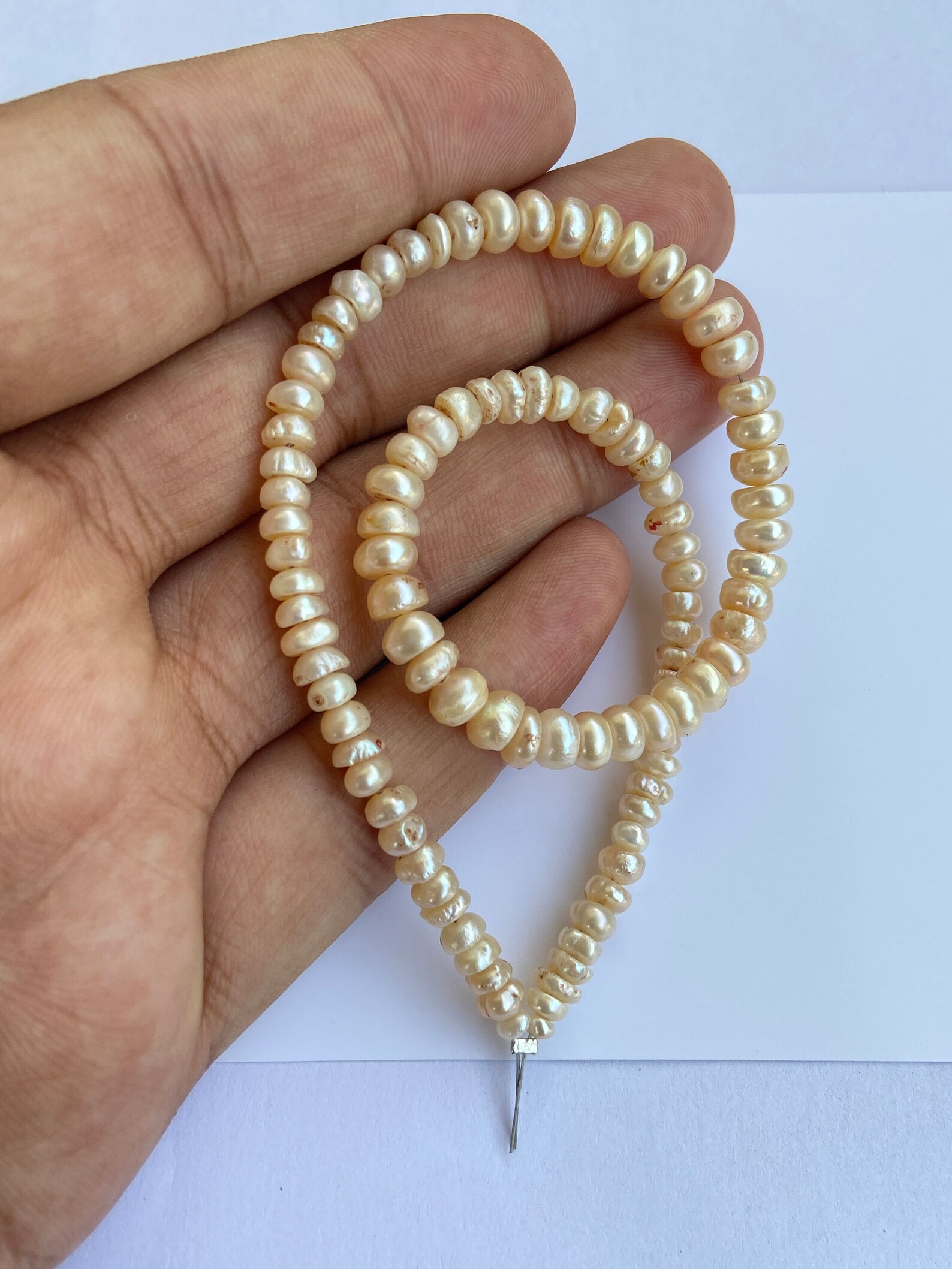 Extremely Rare Natural Basra Pearls Natural Real Uncultured | Etsy