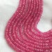 445 Carats Old Burmese Ruby Faceted Rondelle Beads | 9 Strands 18 to 22 ...