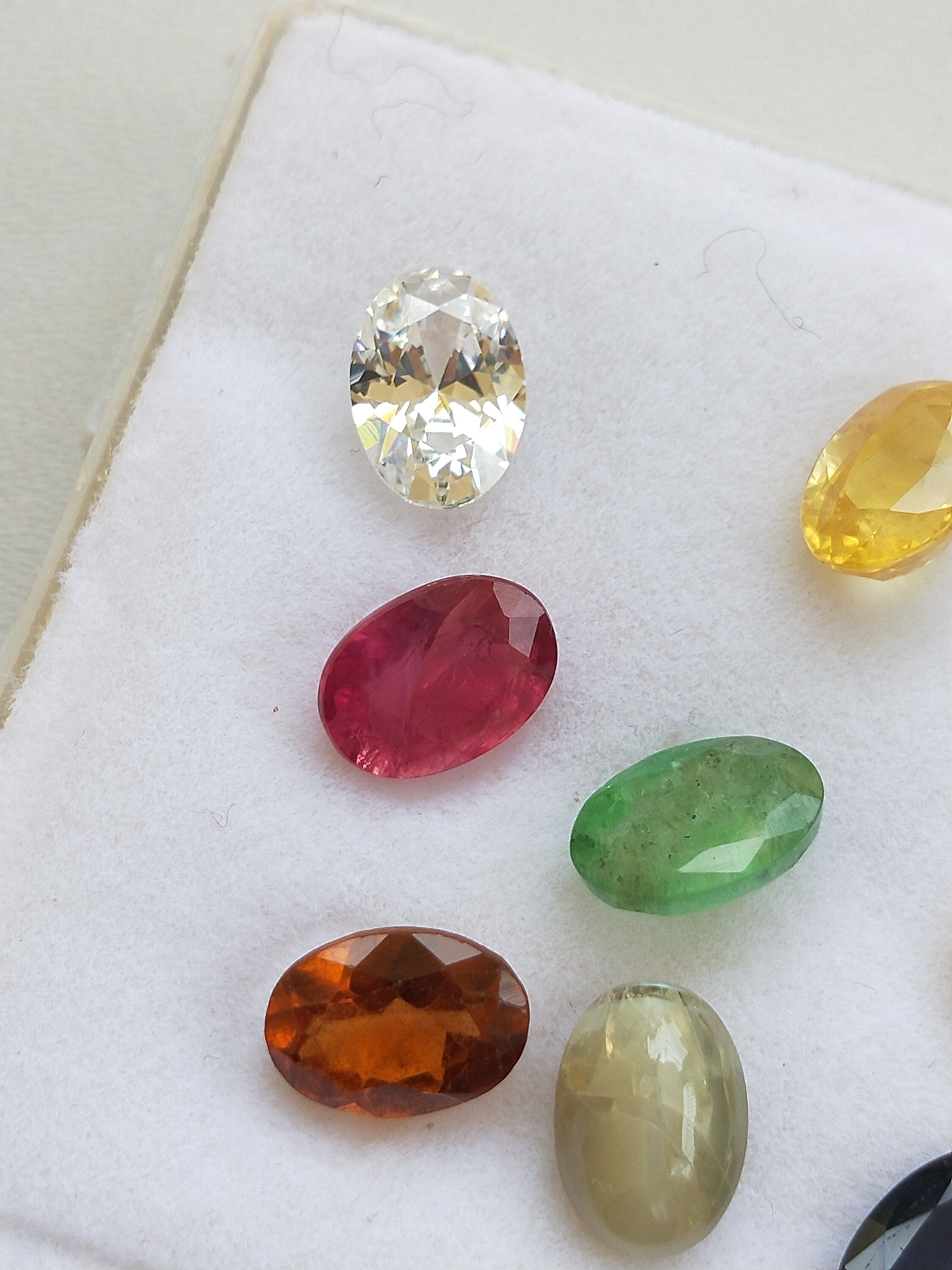 9 Precious Gemstone Set ~~ Precious and Natural 9 Ratna (gemstone) Set ...